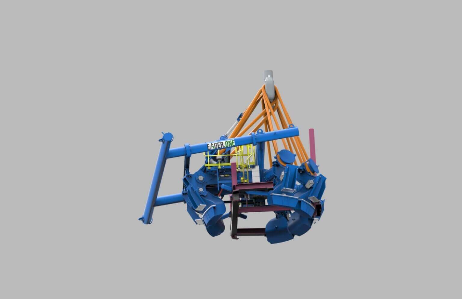 Eager.one | Jacket Lifting Tool for offshore wind farm installation ...