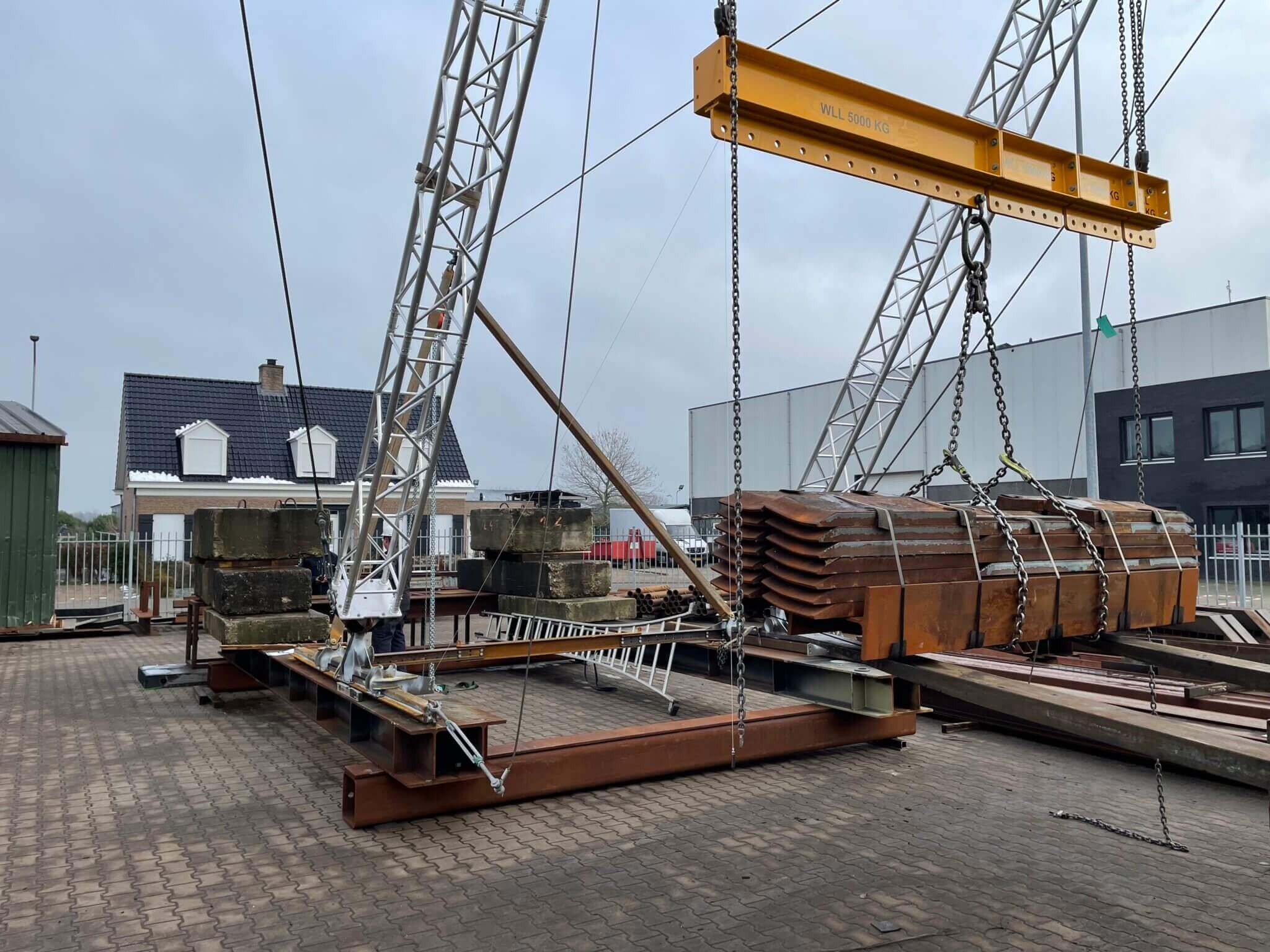 Successful Load test Modular Lifting Device - Eager.one